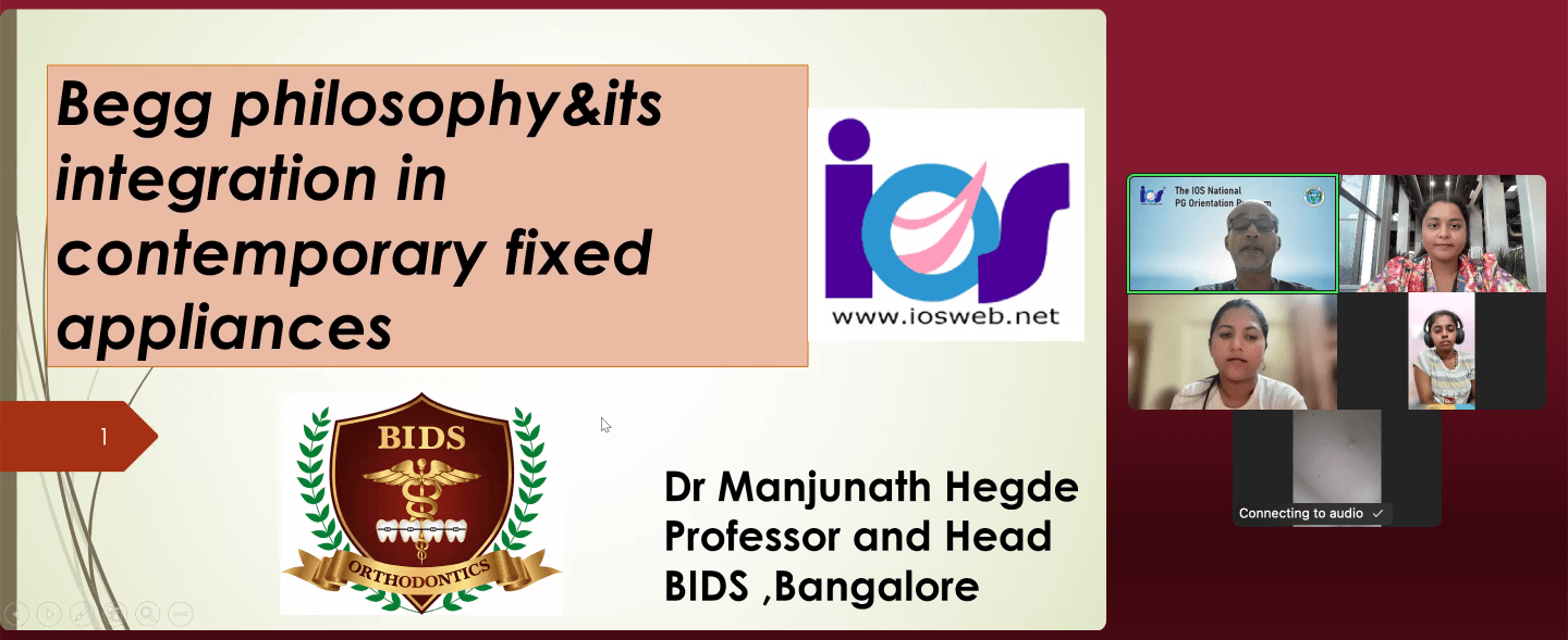 Begg Philosophy by Dr Manjunath – WEBINAR NOTES (Module 1) – Dentowesome
